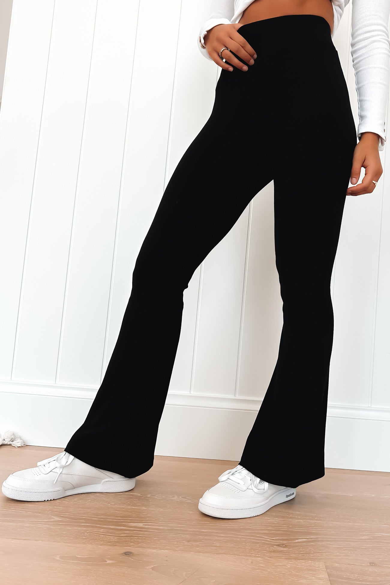 Lennox Ribbed Pant Black – BY. ZAH