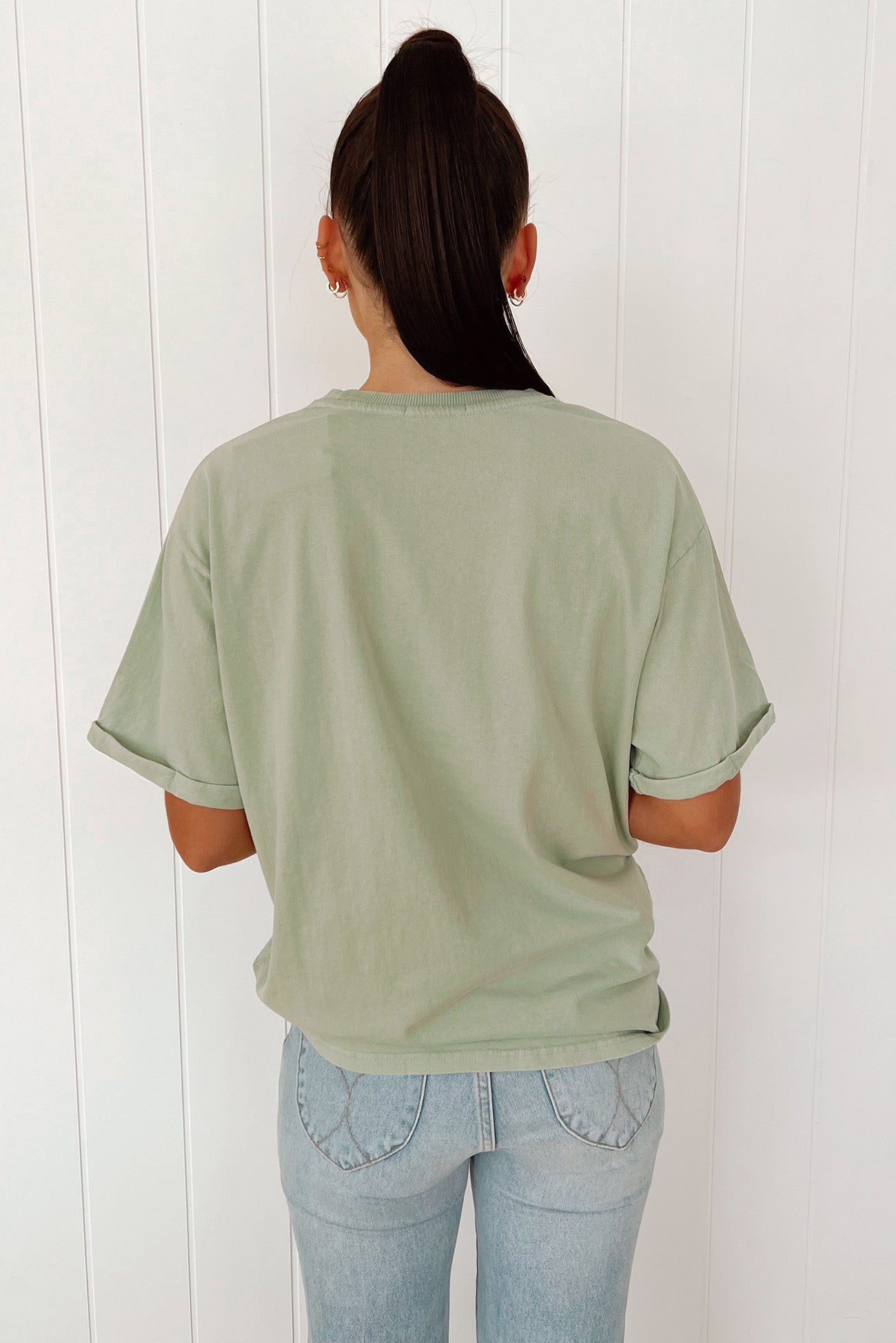 Zah Logo Tee Sage – BY. ZAH